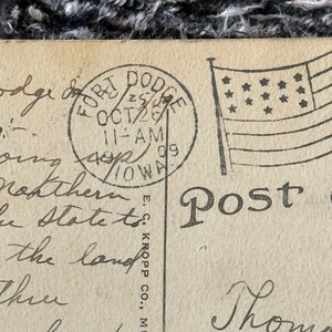 1908 Series Franklin One Cent Stamp on Postcard - Etsy