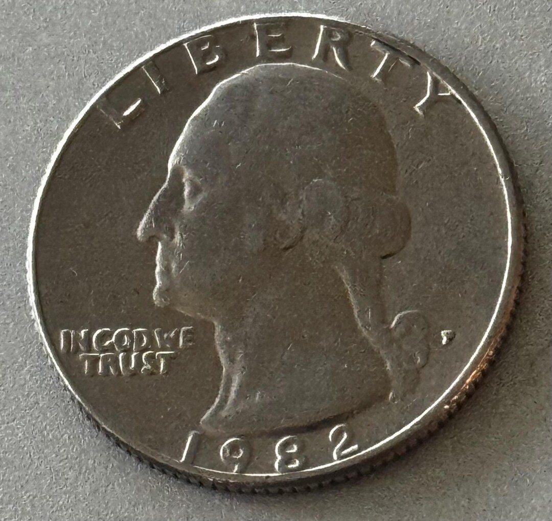 1982 P Washington Quarter - Etsy