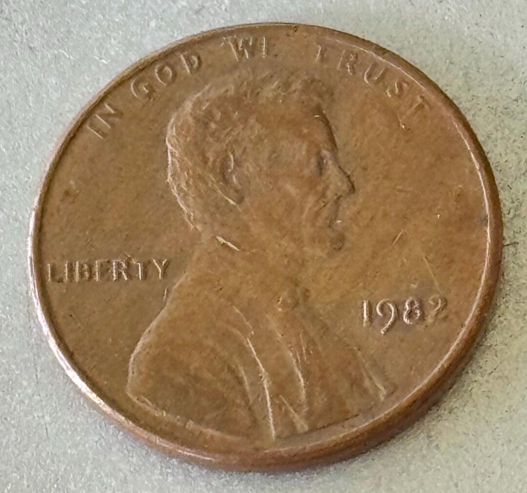 1982 Small Date Copper Alloy Lincoln Penny - Etsy