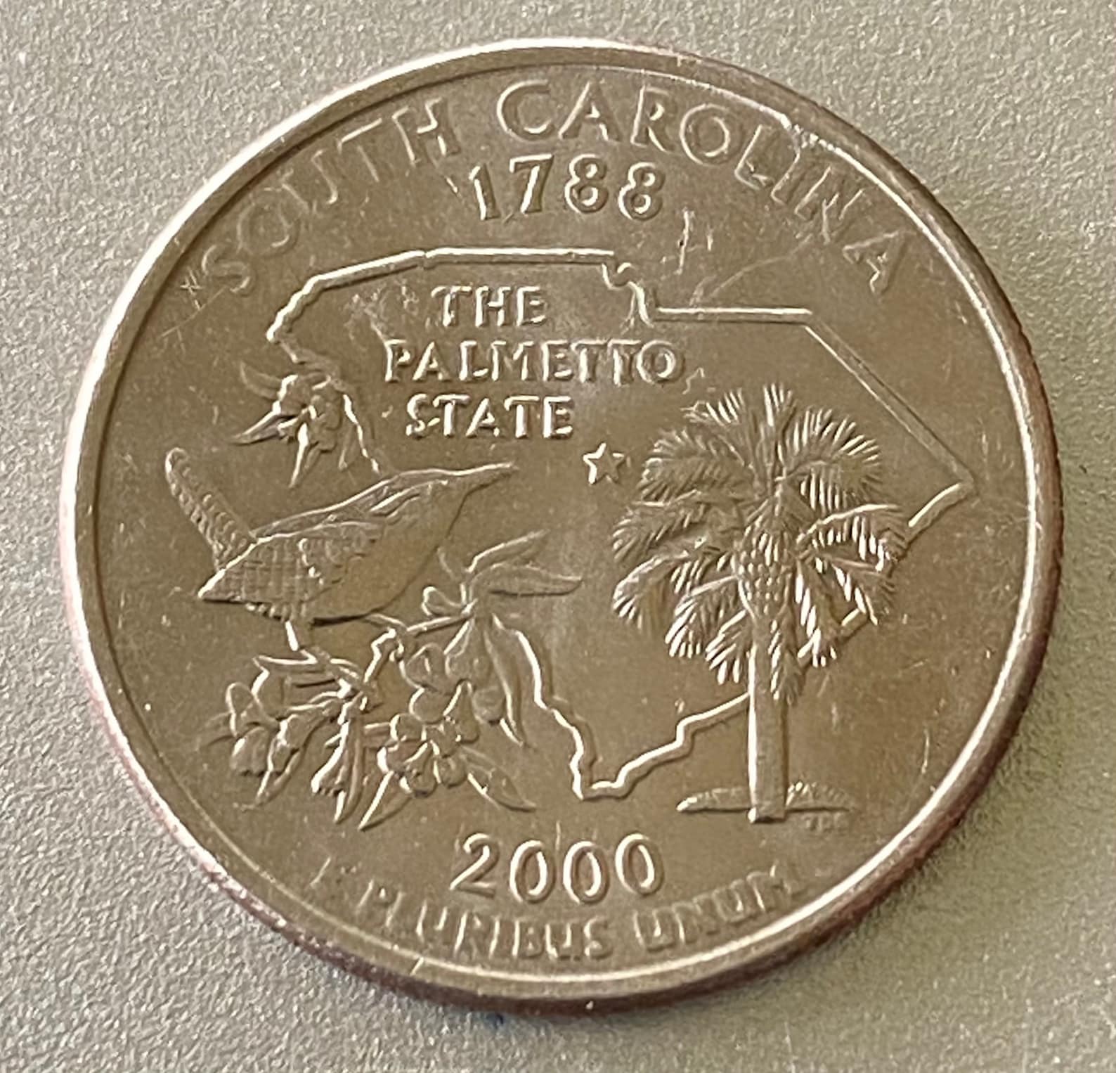 2000 P South Carolina State Quarter | Etsy