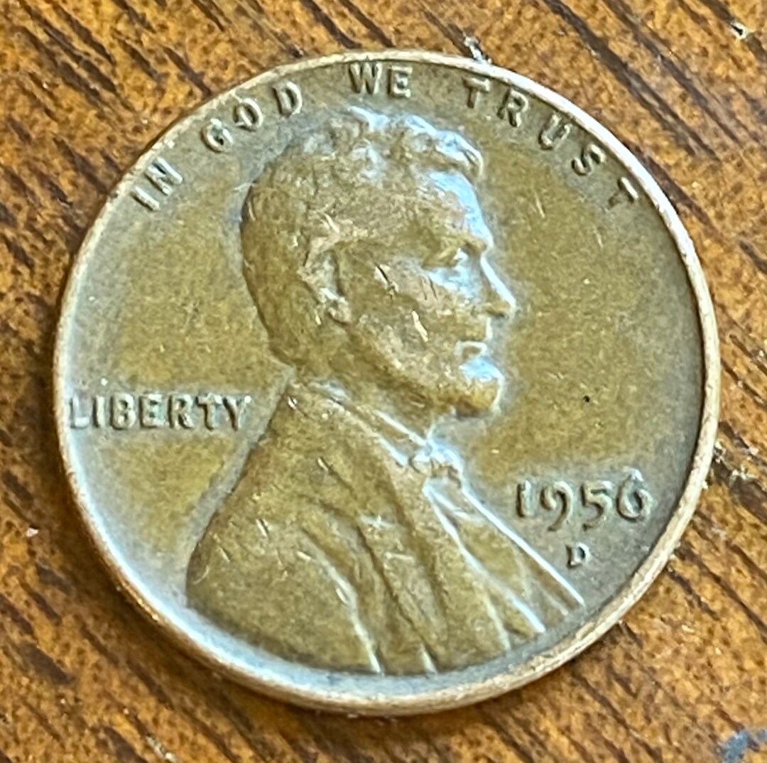 1956 D Lincoln Penny - Etsy