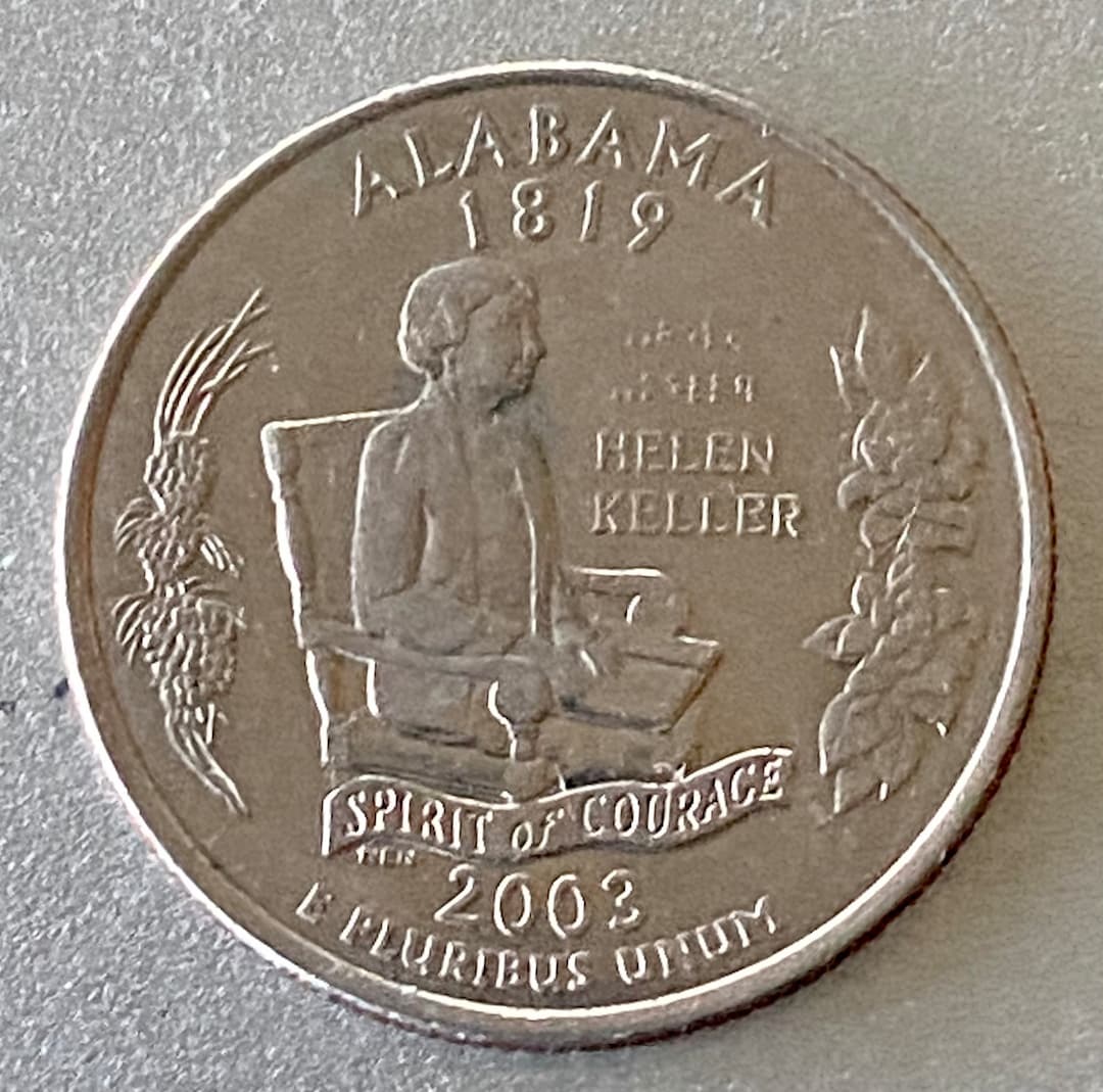 2003 D Alabama State Quarter - Etsy