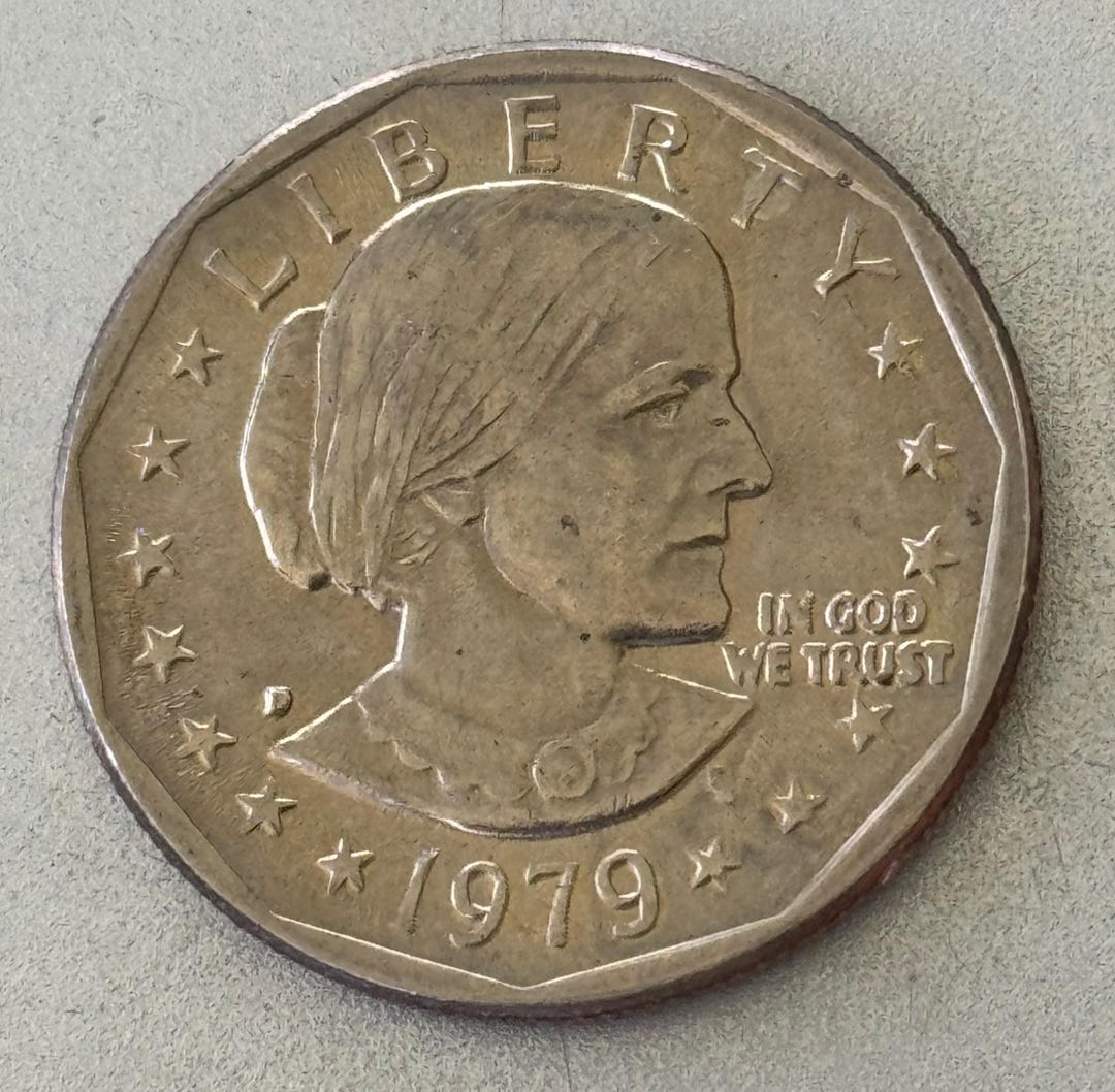 1979 D Susan B. Anthony Dollar Coin - Etsy