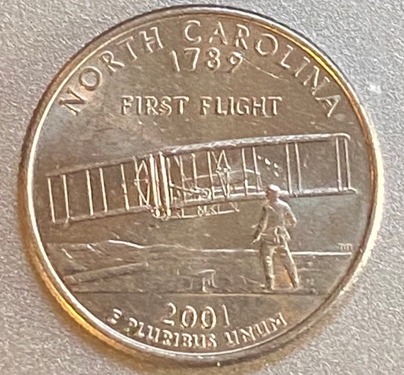 2001 P North Carolina State Quarter - Etsy