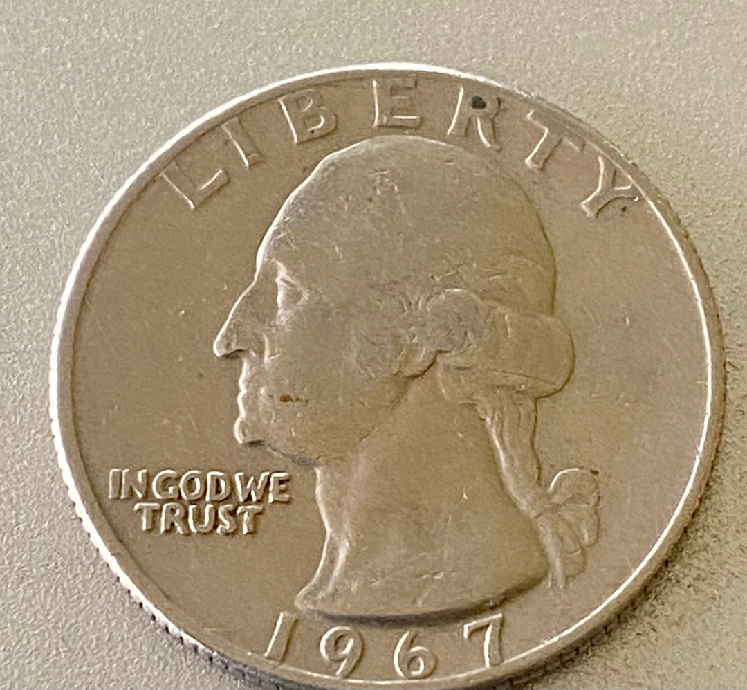 1967 Washington Quarter - Etsy