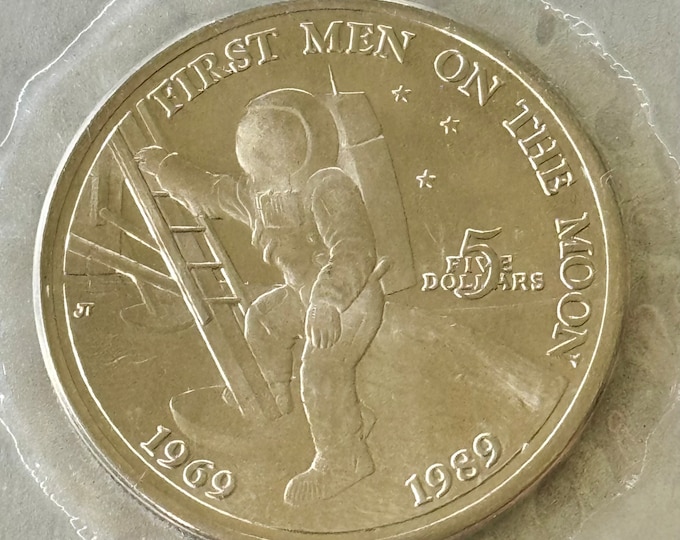 1969-1989 Marshall Islands 20th Anniversary First Men on the Moon 5 ...