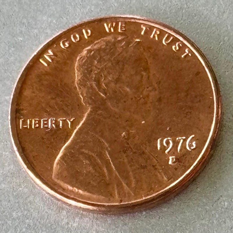 1976 D Penny - Etsy