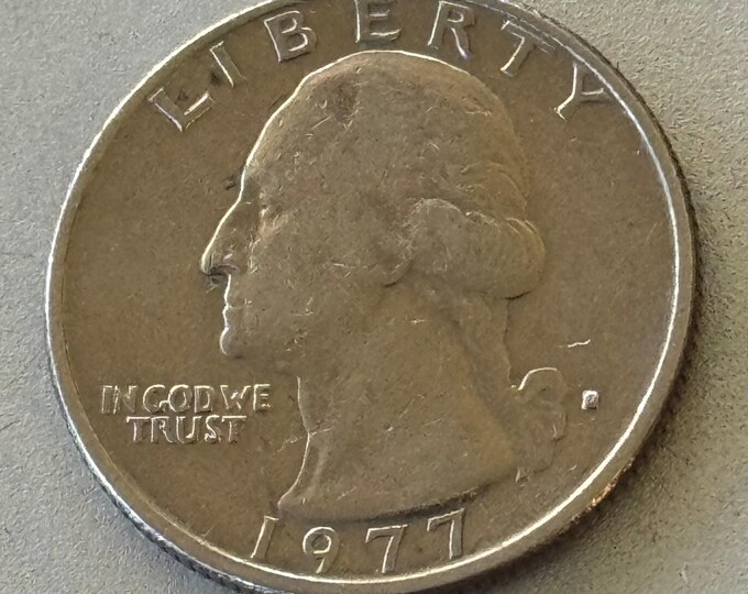1977 D Washington Quarter - Etsy