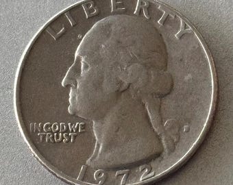 1972-D Washington Quarter - Etsy