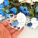 Personalized Acrylic Heart Magnet, Wedding Engagement Favor, Sweet 16 ...