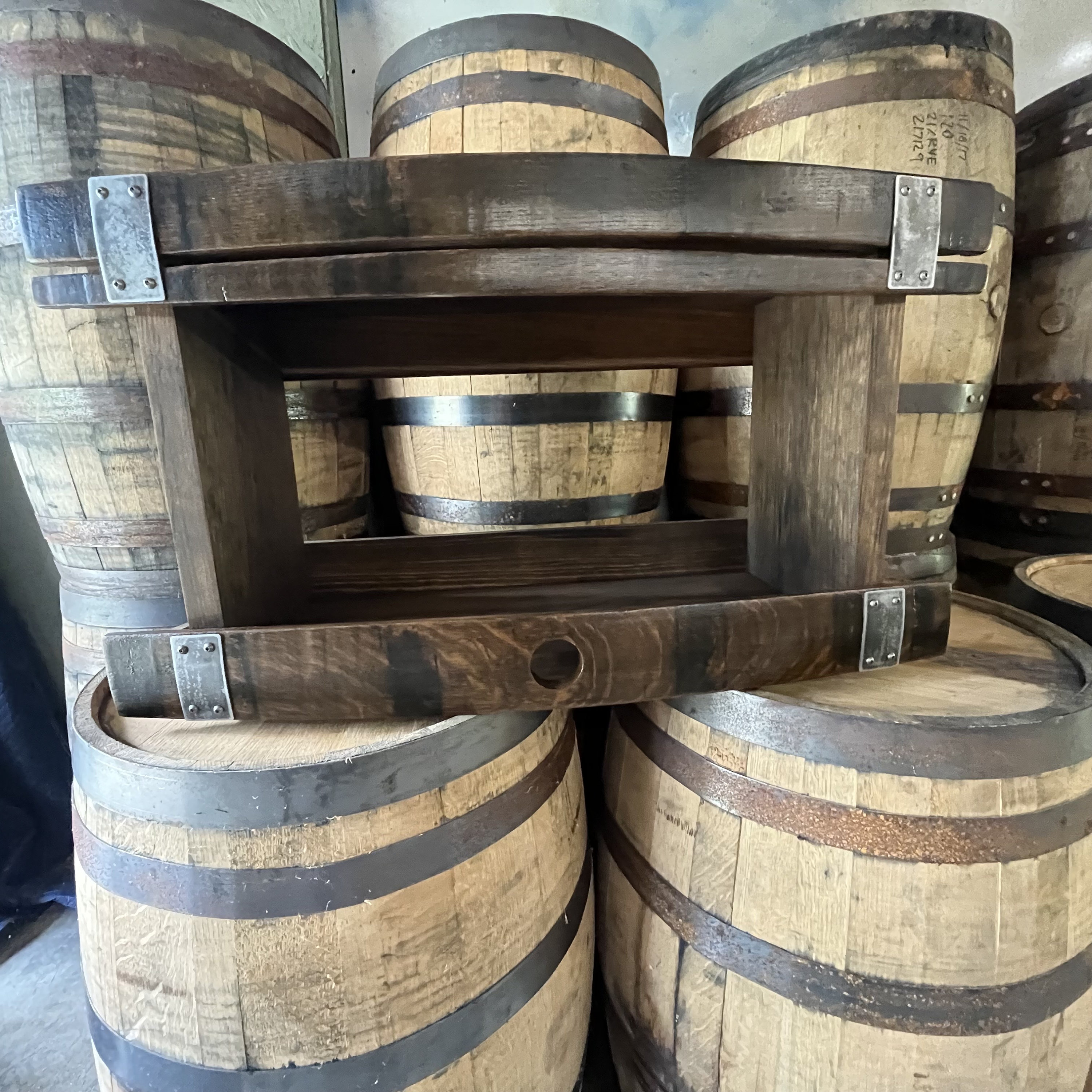 Bourbon Barrel Stave Bar - Etsy
