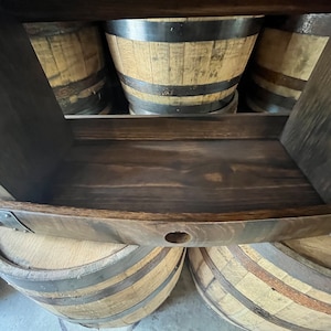 Bourbon Barrel Stave Bar - Etsy