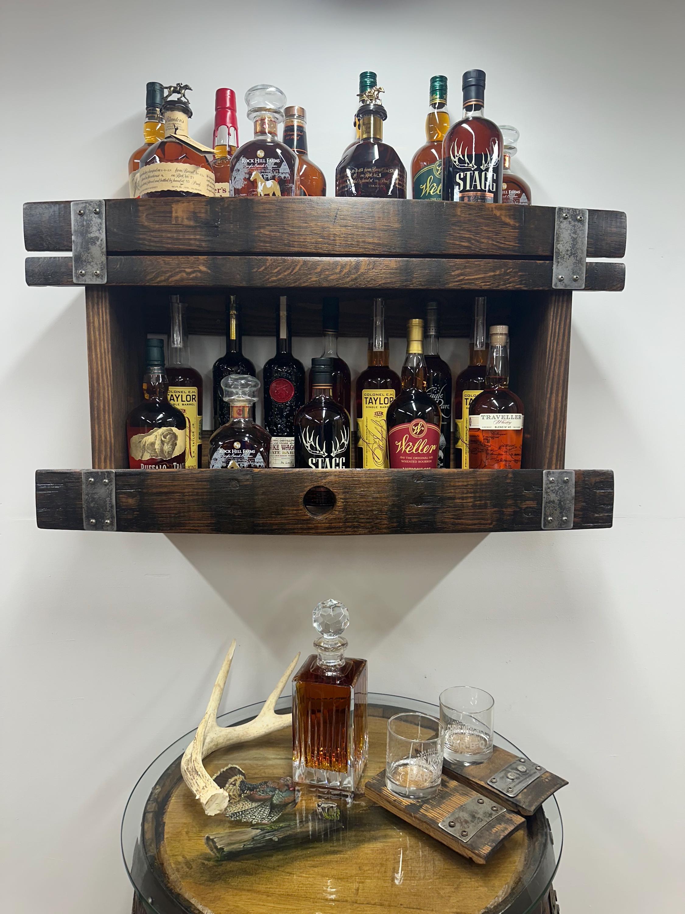 Bourbon Barrel Stave Bar - Etsy