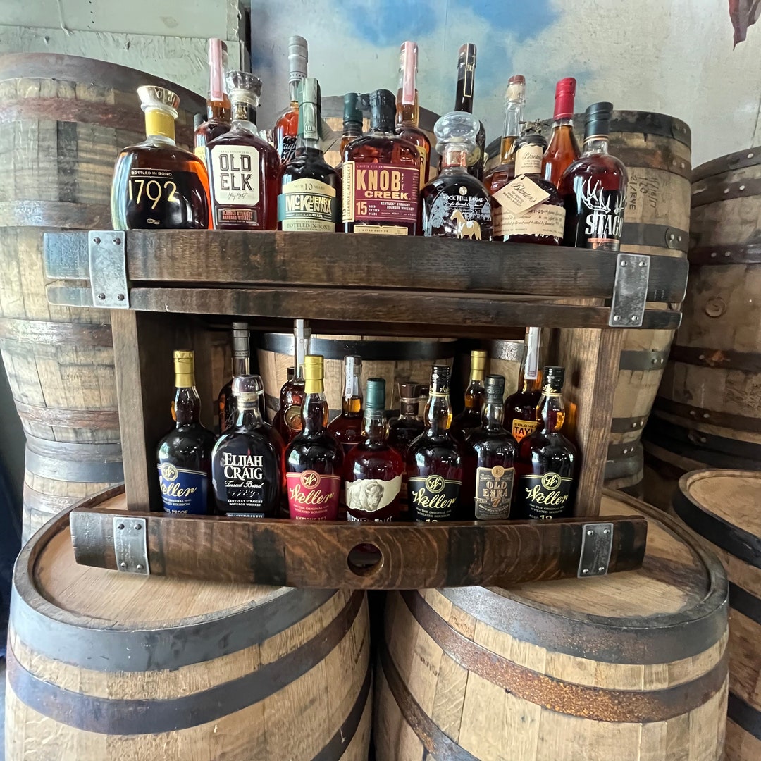 Bourbon Barrel Stave Bar - Etsy