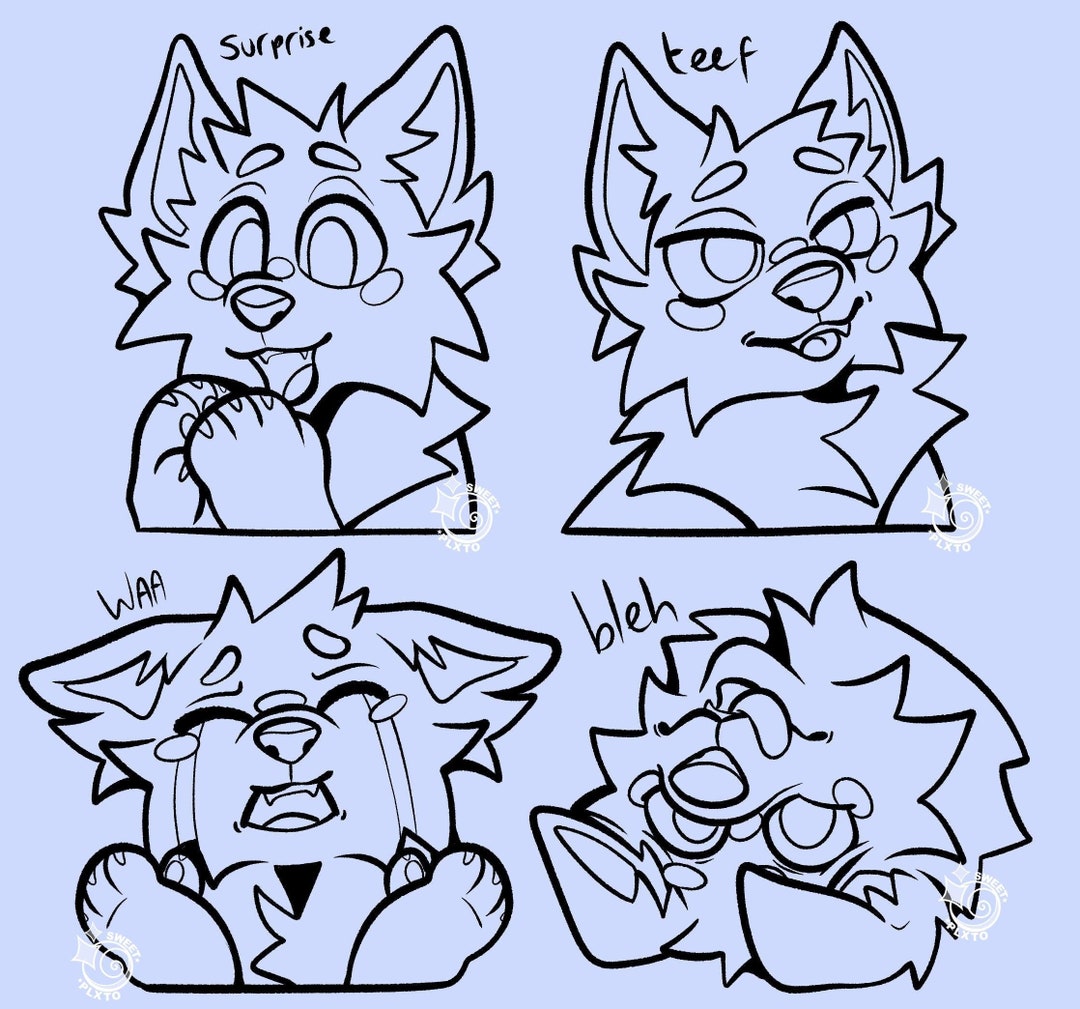 Furry Sticker Pack! - Etsy