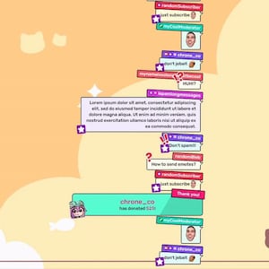 POP Chatbox: Chat Widget for Twitch Streams (streamelements) - Etsy