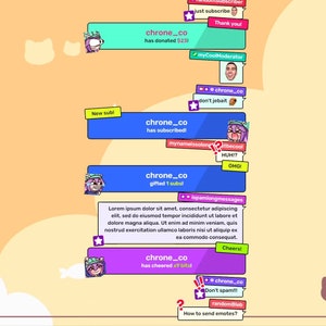 POP Chatbox: Chat Widget for Twitch Streams (streamelements) - Etsy