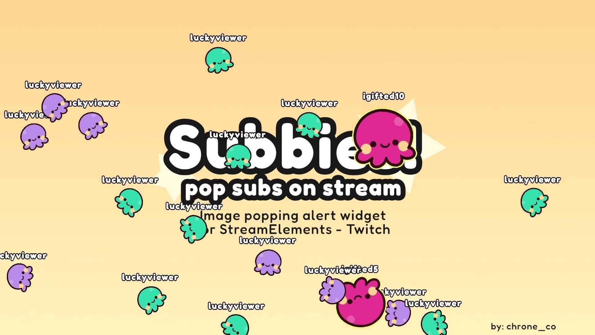 Subbies! - Subs Falling off Alert for Twitch Streams (streamelements ...