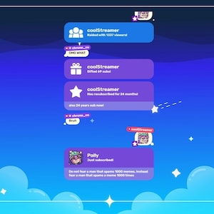 Comfy Chatbox: Chat Widget for Twitch Streams (streamelements) - Etsy