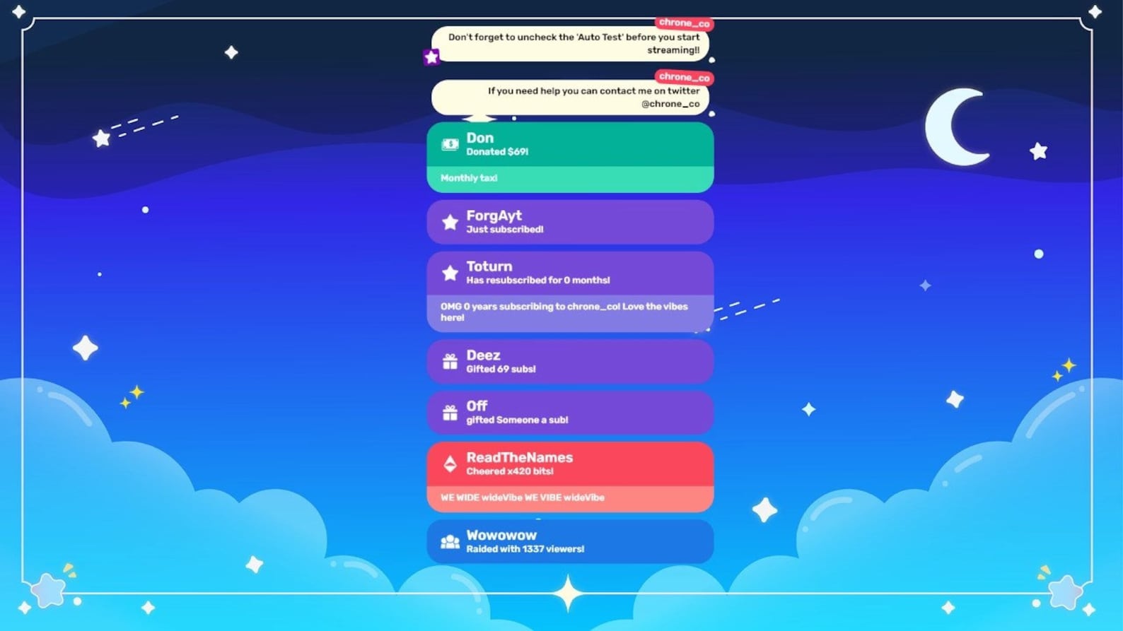Comfy Chatbox: Chat Widget for Twitch Streams (streamelements) - Etsy