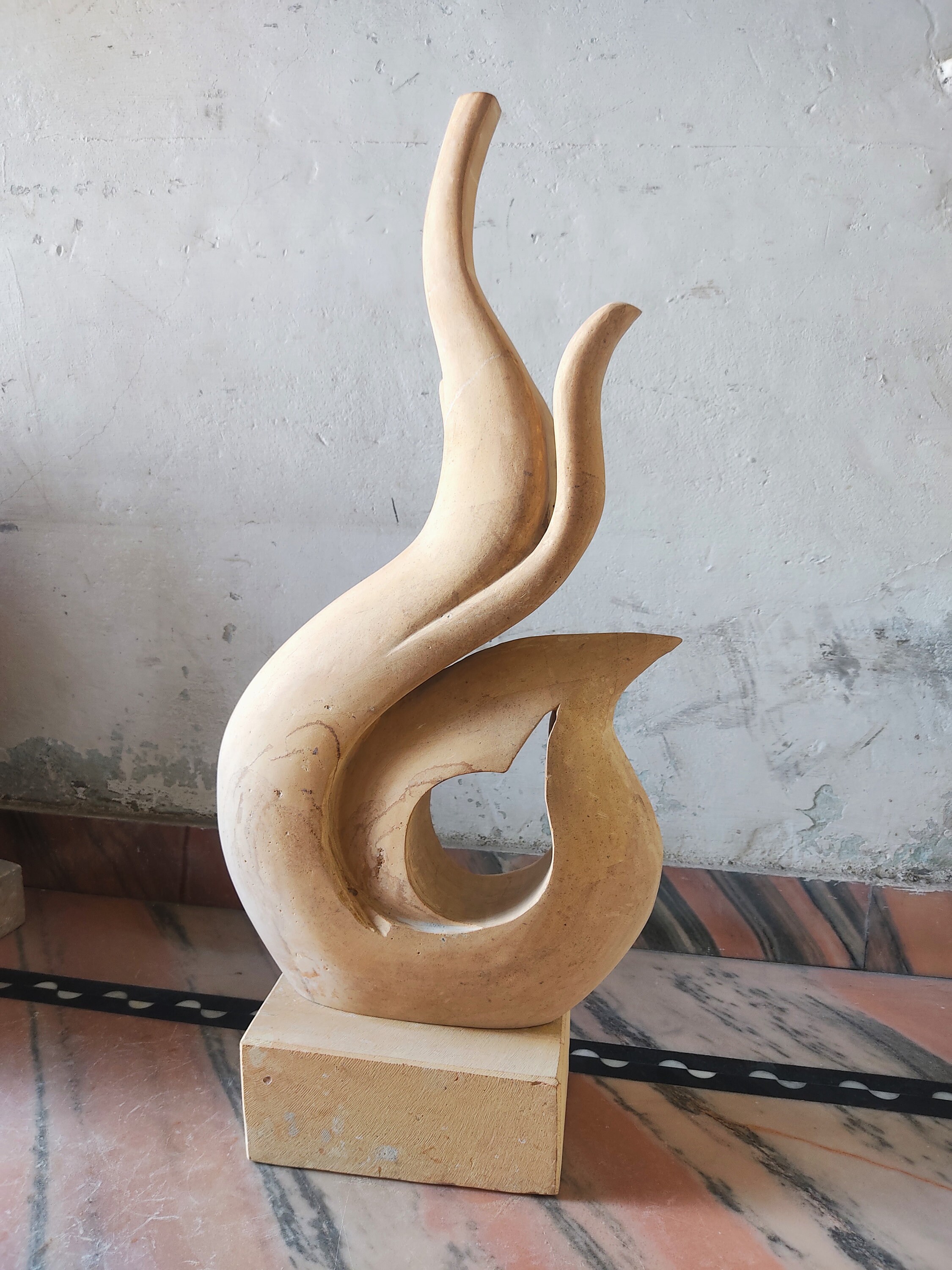 Handcrafted Sculpture Statue Collectibles Sculpture Stone Art Vintage ...