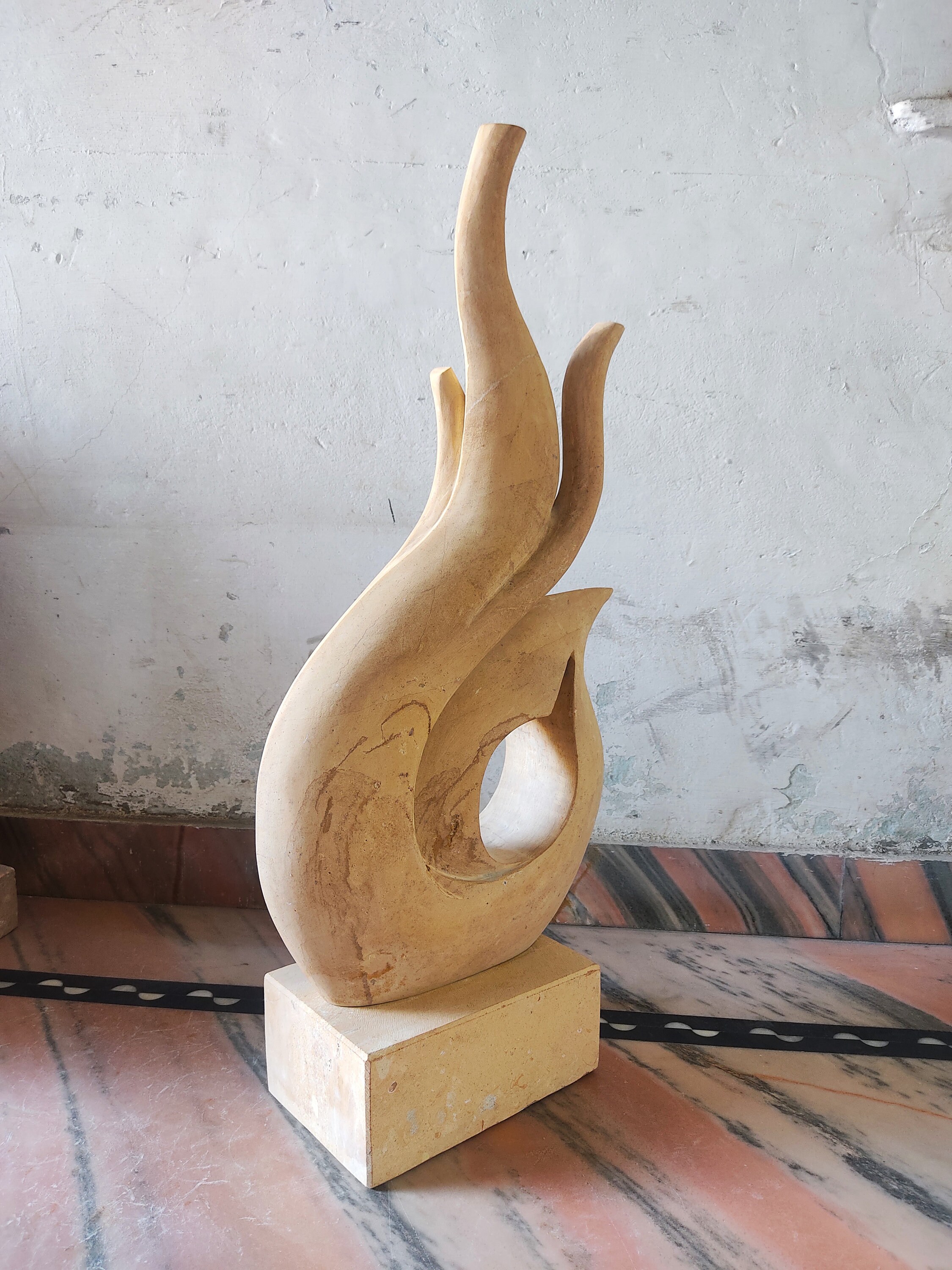 Handcrafted Sculpture Statue Collectibles Sculpture Stone Art Vintage ...