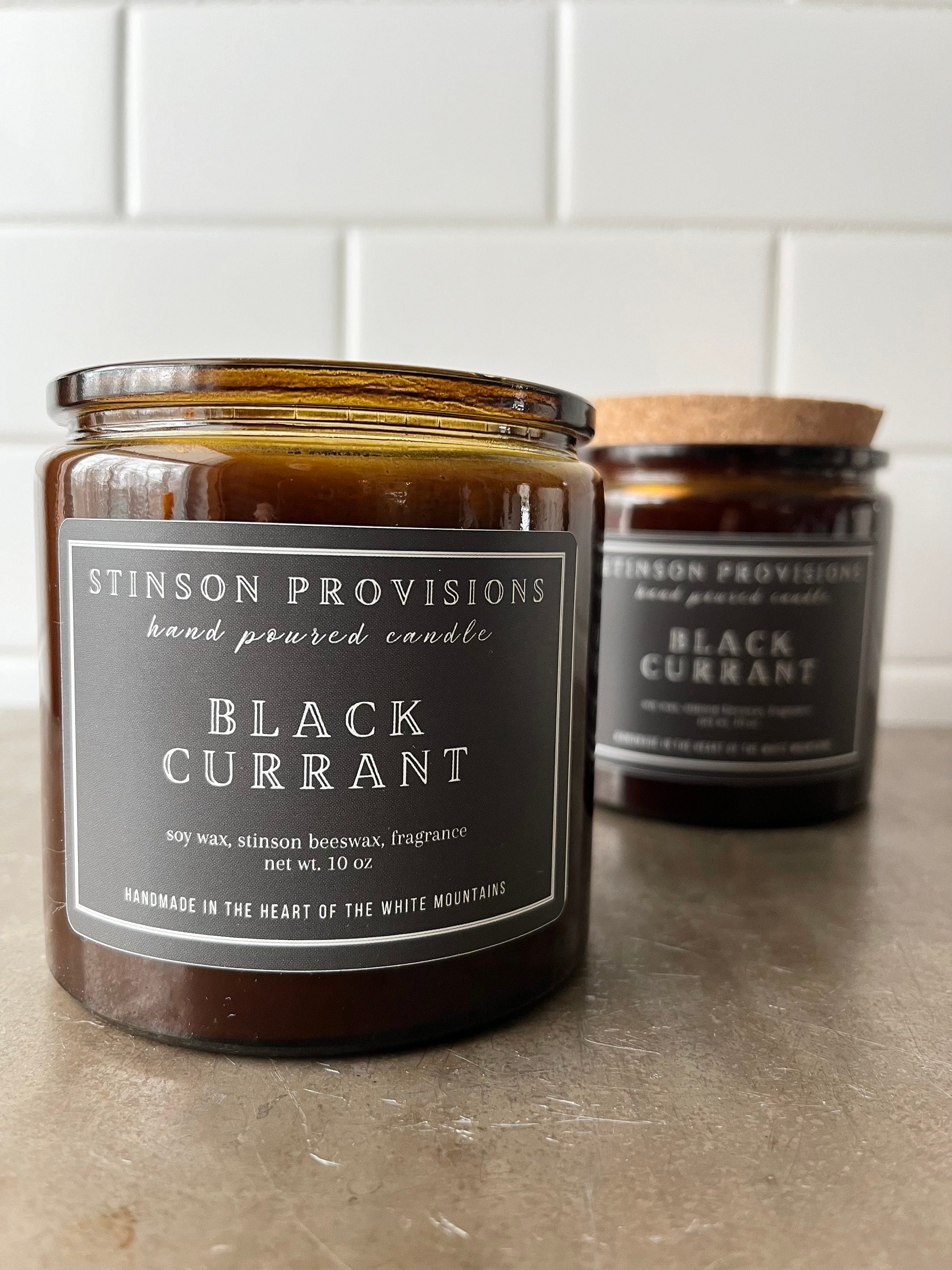 Black Currant Candle - Etsy