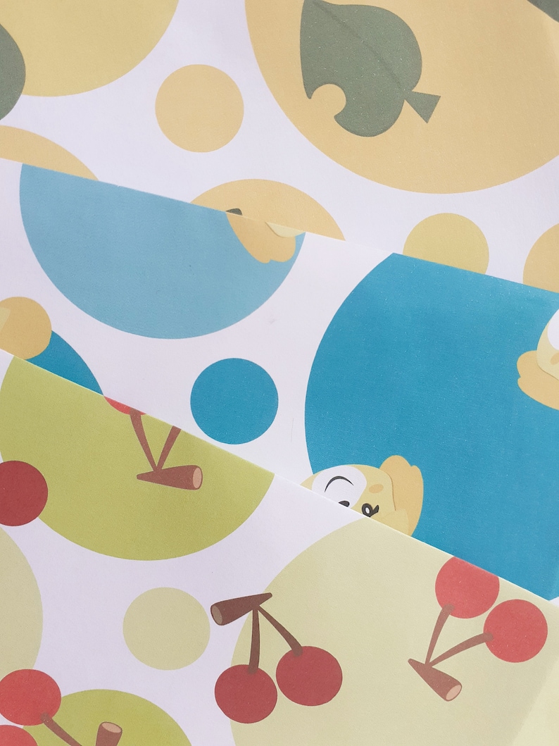 Isabelle Stationery Set, Animal Crossing Letter Paper (digital Download ...