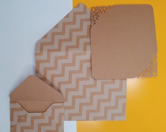 Papel zig zag - Etsy España
