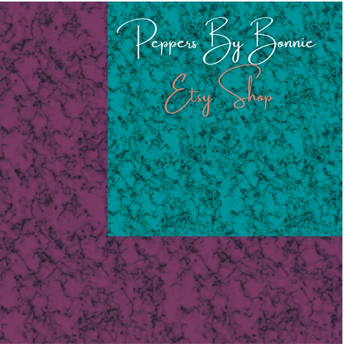 Printable Purple & Turquoise Geometric Paper Pack, 12 JPEG Designs ...