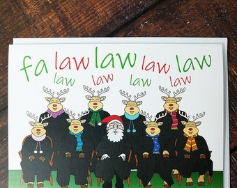 Lawyer Christmas Card | Etsy