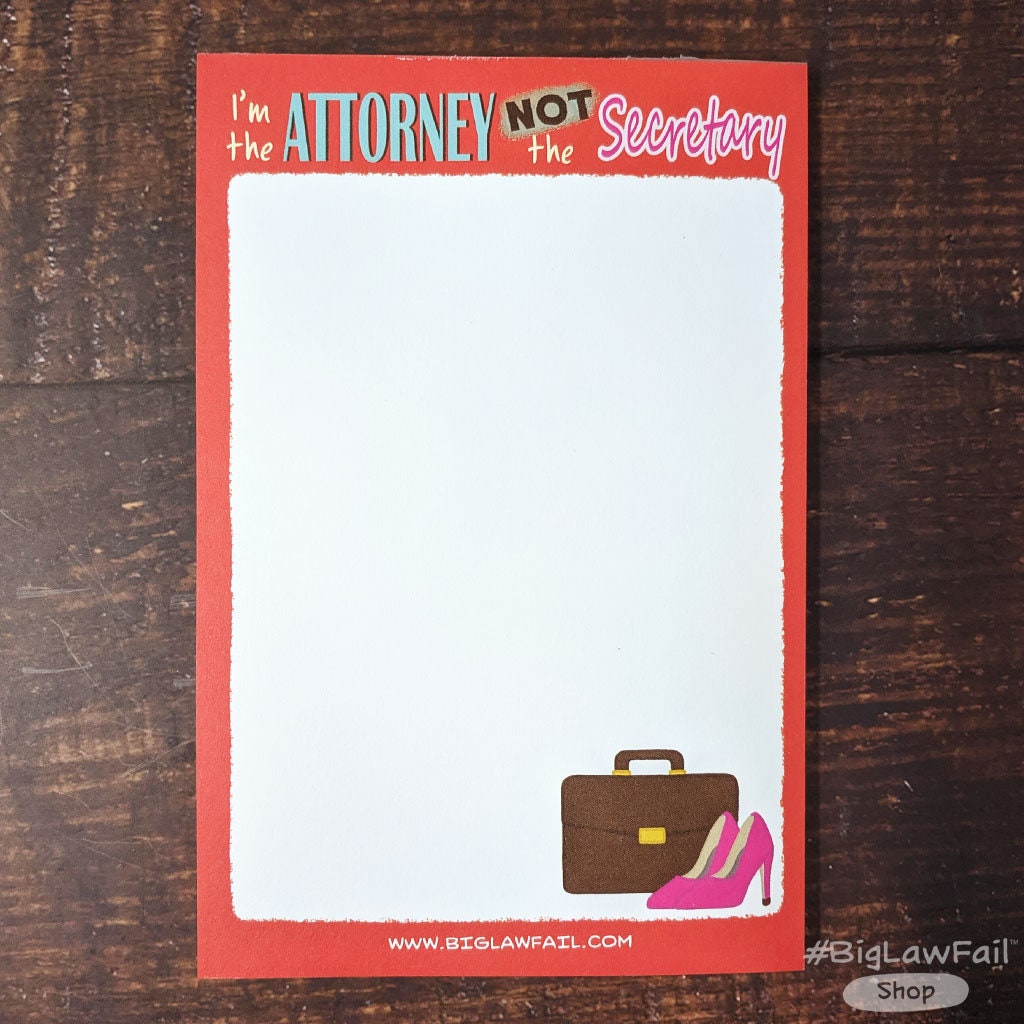Funny Lawyer Gift, Snarky Lawyer Notepads Assorted Set, All Occasion ...