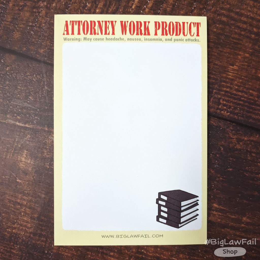 Funny Lawyer Gift, Snarky Lawyer Notepads Assorted Set, All Occasion ...