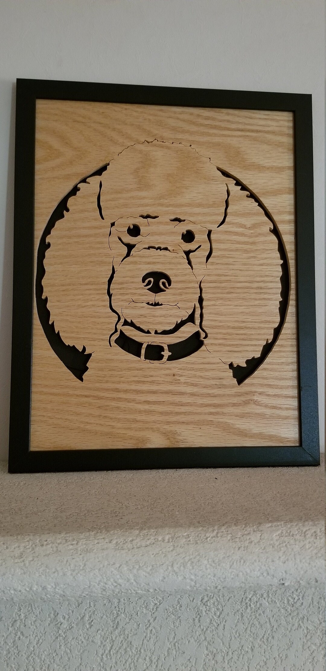 Poodle Dog Scroll Saw Cut-out Poodle Lovers Dog Lovers Dog - Etsy