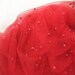 Mesh Fabric Pink/red Color Mesh Fabric Mesh With Bead by - Etsy