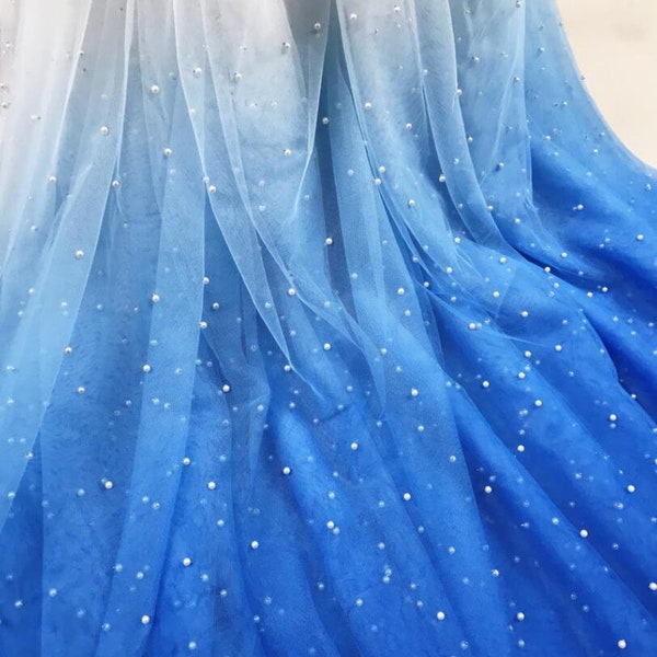 Purple Blue Gradient Fabric - Etsy