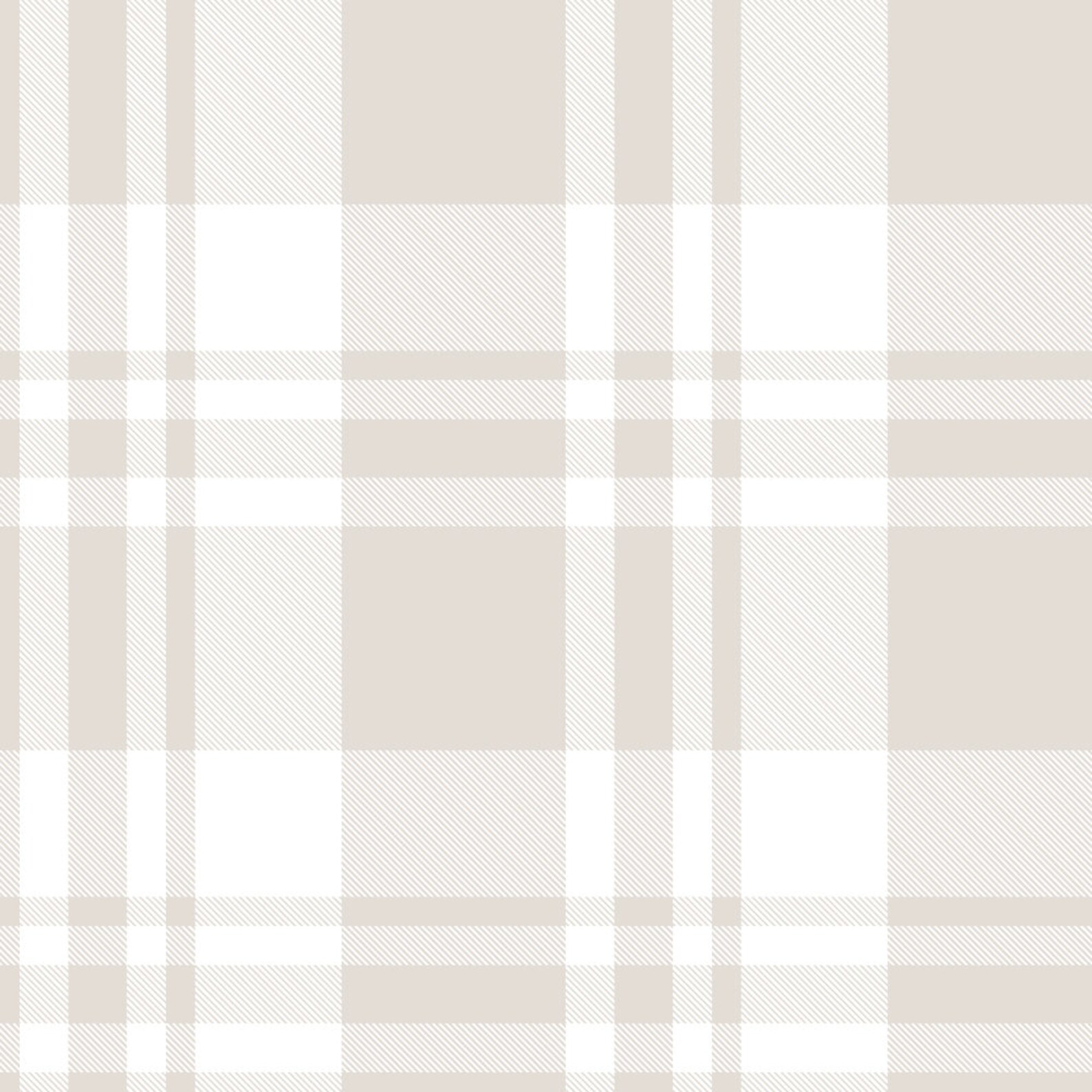 Minimal Plaid Wallpaper. Linen Colour. Available in More Colours. Peel ...