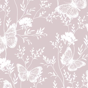 Whimsical Wings Wallpaper. Peel and Stick and Traditional Wallpaper ...