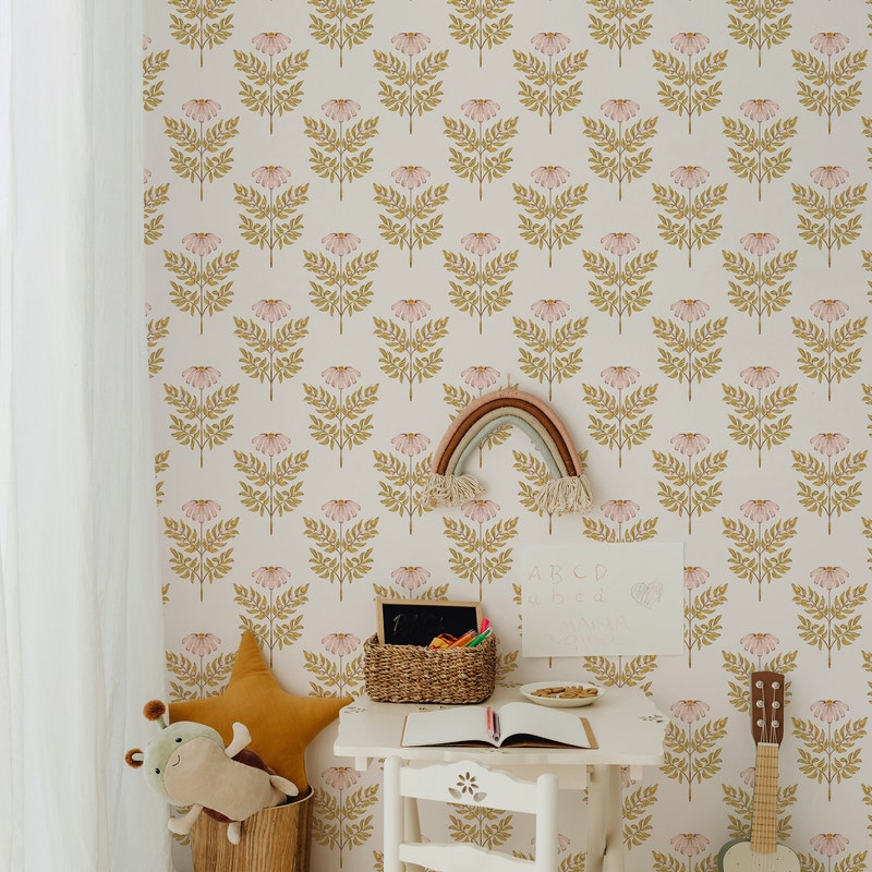 Ditsy Floral Wallpaper - Etsy