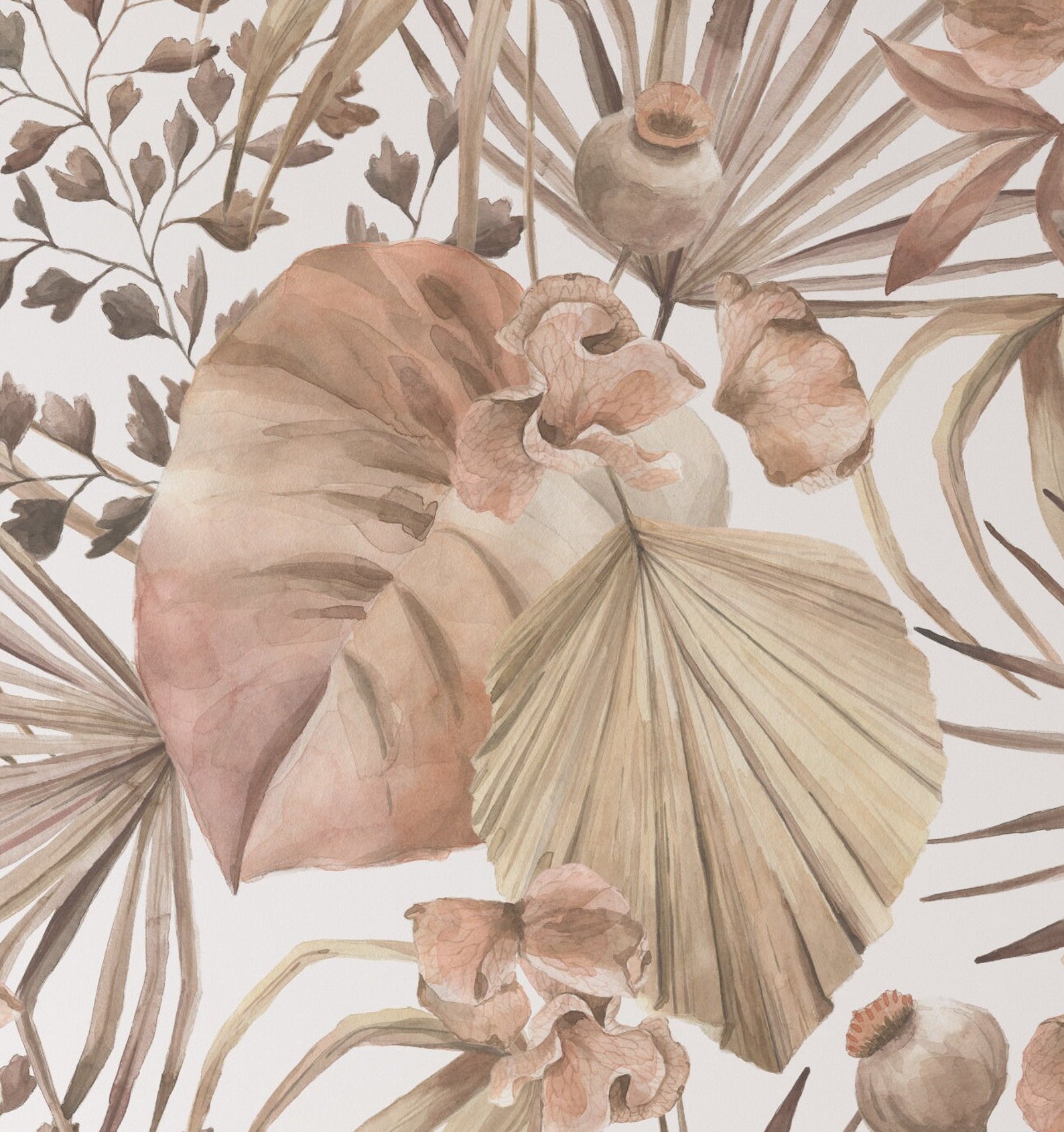 Modern Neutral Wallpaper. Color: Original. Peel Stick and | Etsy