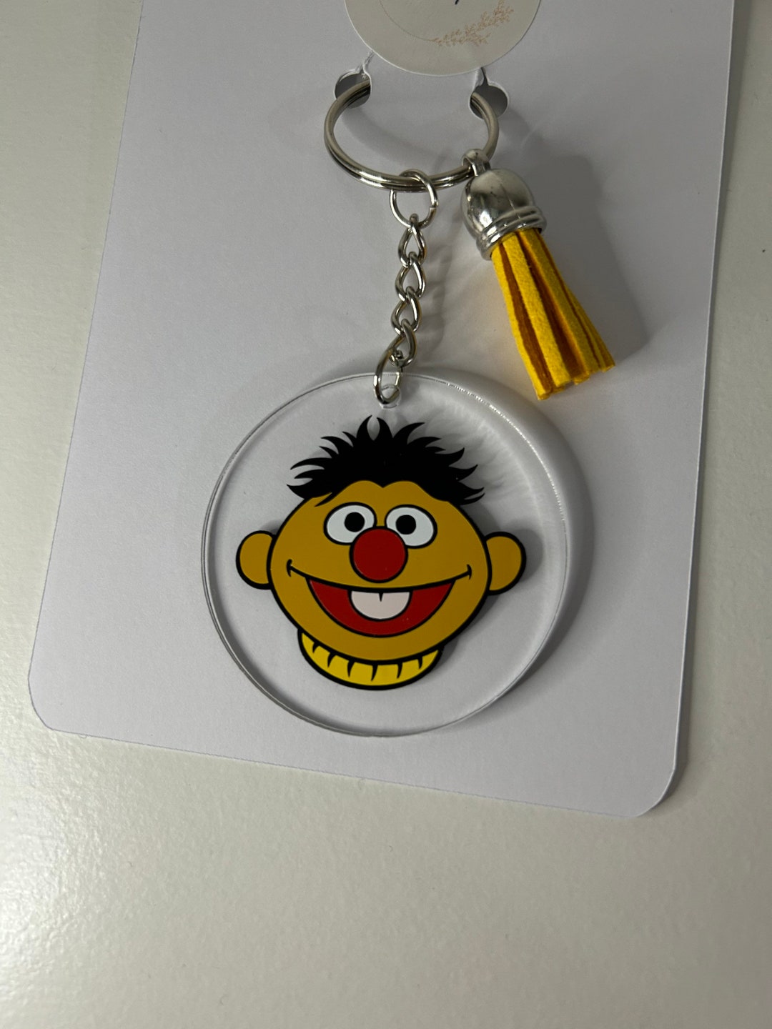 Ernie Sesame Street Keyring/ Christmas Present, Birthday Present - Etsy UK