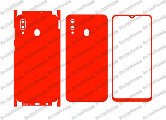 Samsung Galaxy A20 Skin Cut Template File for Vinyl Cutting | Etsy Canada
