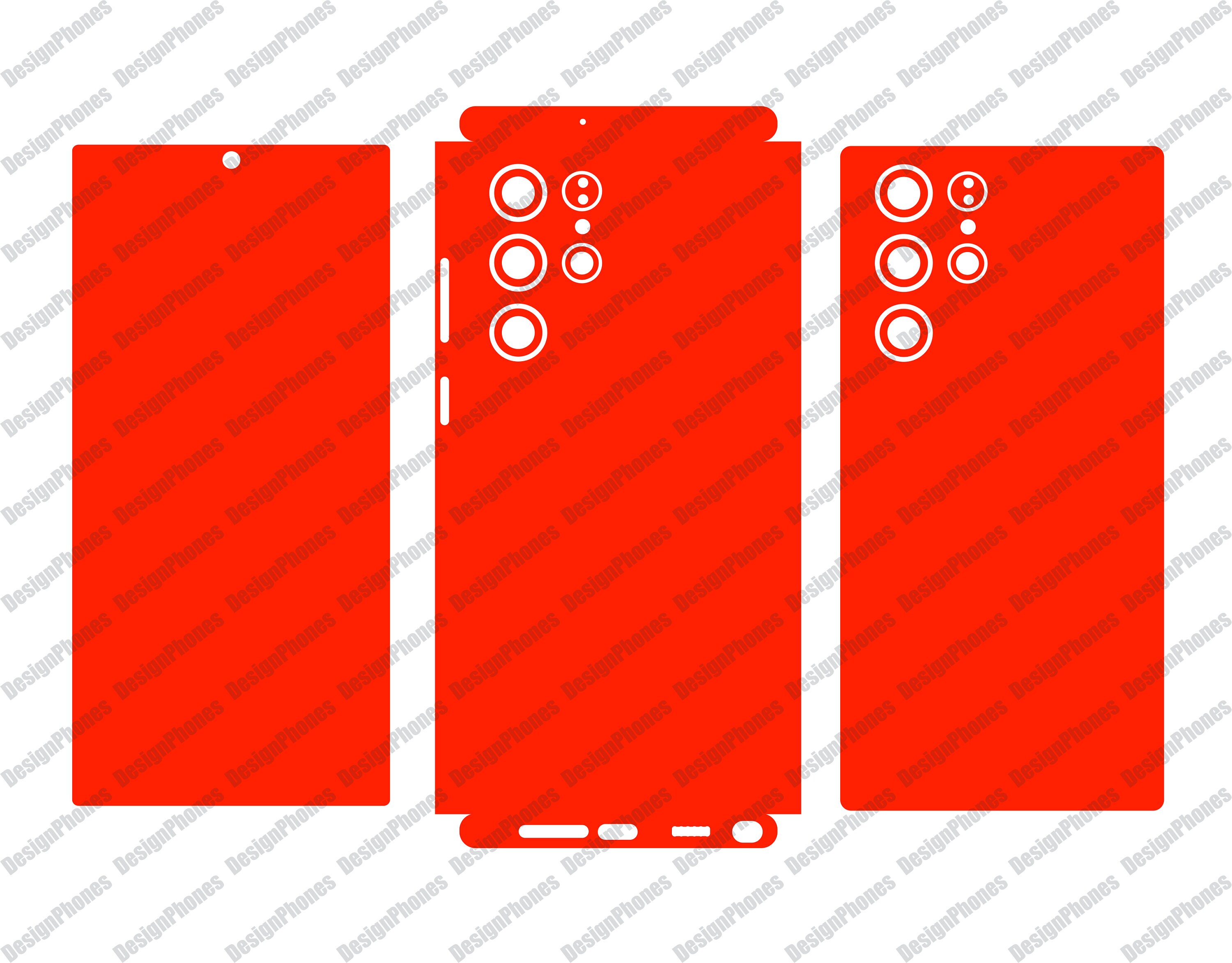 Samsung Galaxy S22 Ultra Skin Cut Template File for Vinyl Cutting ...