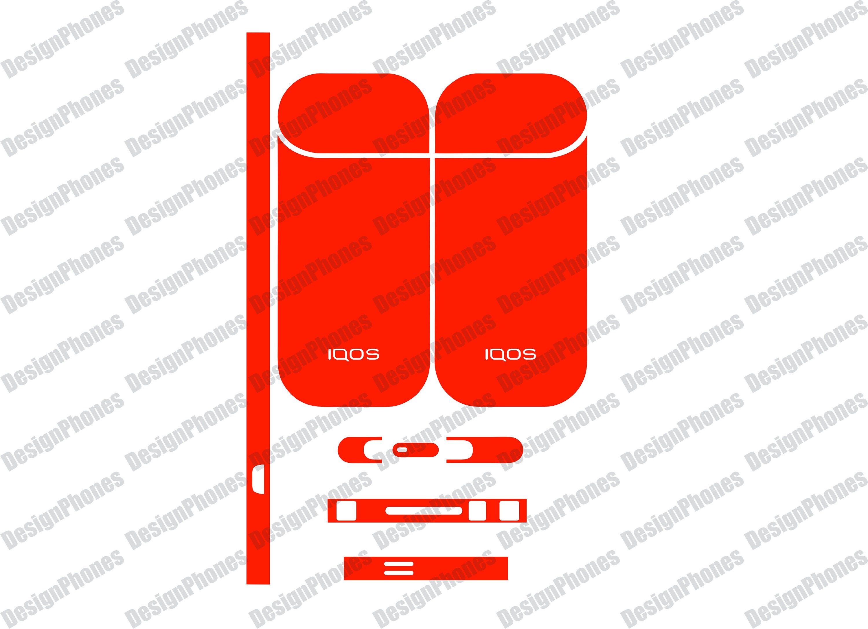 IQOS 2.4 Plus Skin Cut Template File for Vinyl Cutting vector - Etsy