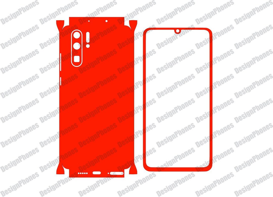 Huawei P30 Pro Skin Cut Template File for Vinyl Cutting vector Template ...