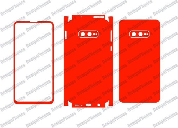 Samsung Galaxy S10e Skin Cut Template File for Vinyl Cutting | Etsy