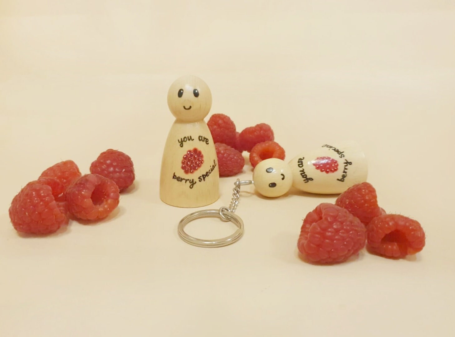Pun-ny Peg You are berry special raspberry peg - Etsy.de