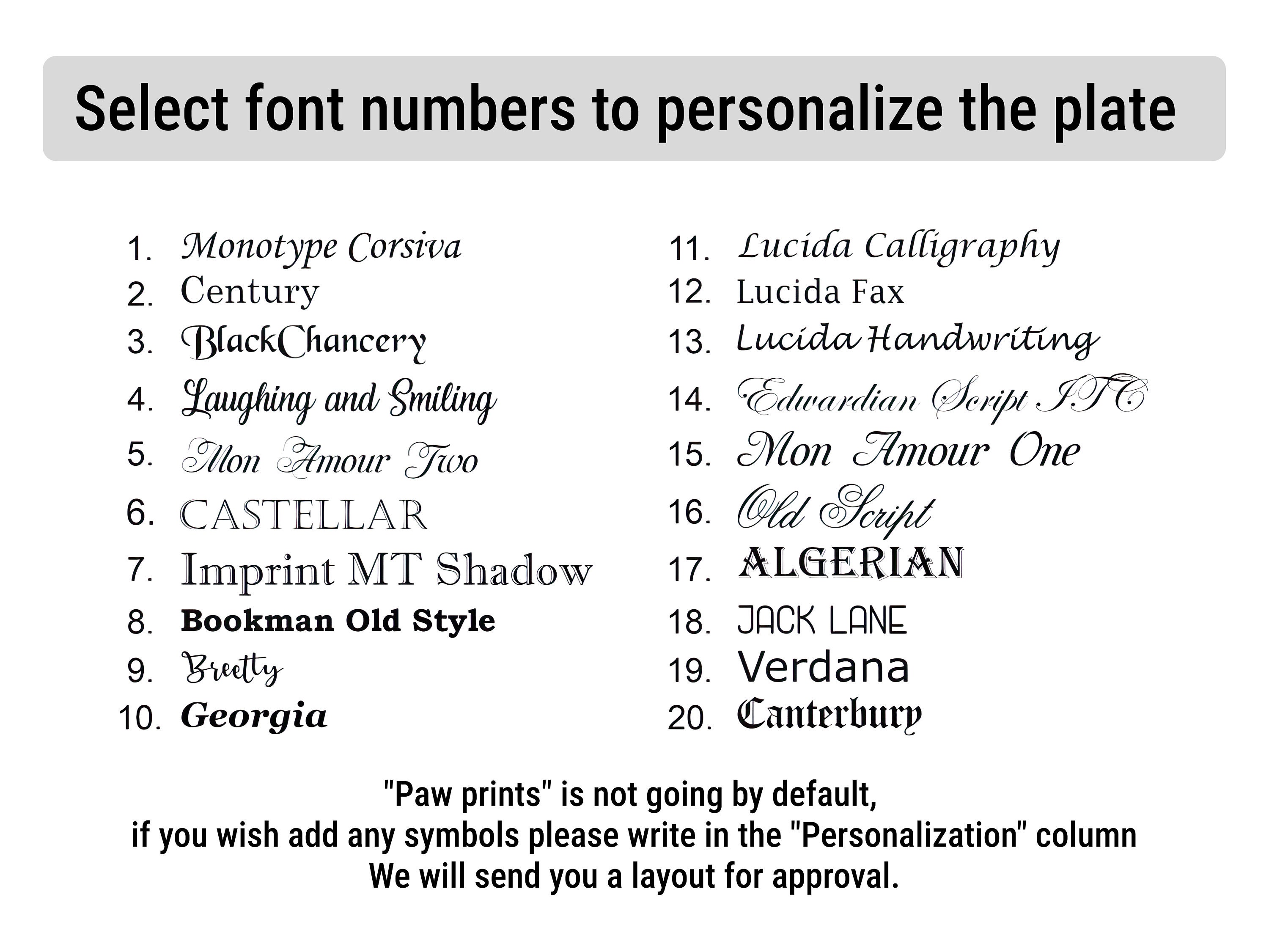 Brass Name Plate Engraved, Pet Memorial Name Plate, Trophy Award Name ...