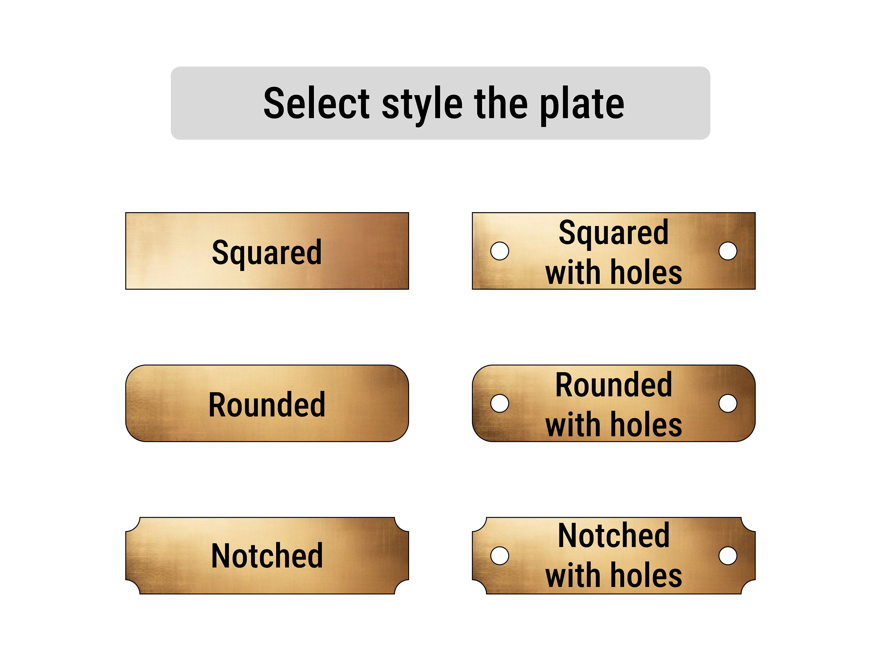 Brass Name Plate Engraved, Pet Memorial Name Plate, Trophy Award Name ...