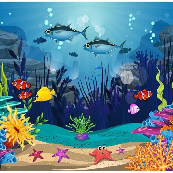 Under the Sea Backdrop[ - Etsy
